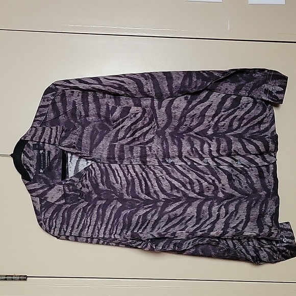 All Saints | Shirts | All Saints Mens Shirt Sm Silk Like Fabric Black ...